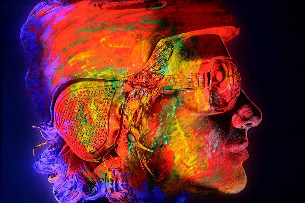 When The Lights Go Out: The World Of Ultraviolet Art - The Yellow Sparrow