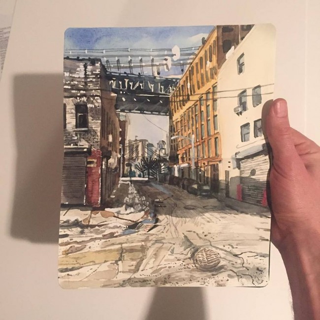 Urban Sketching 101 with Patrick Vale - The Yellow Sparrow