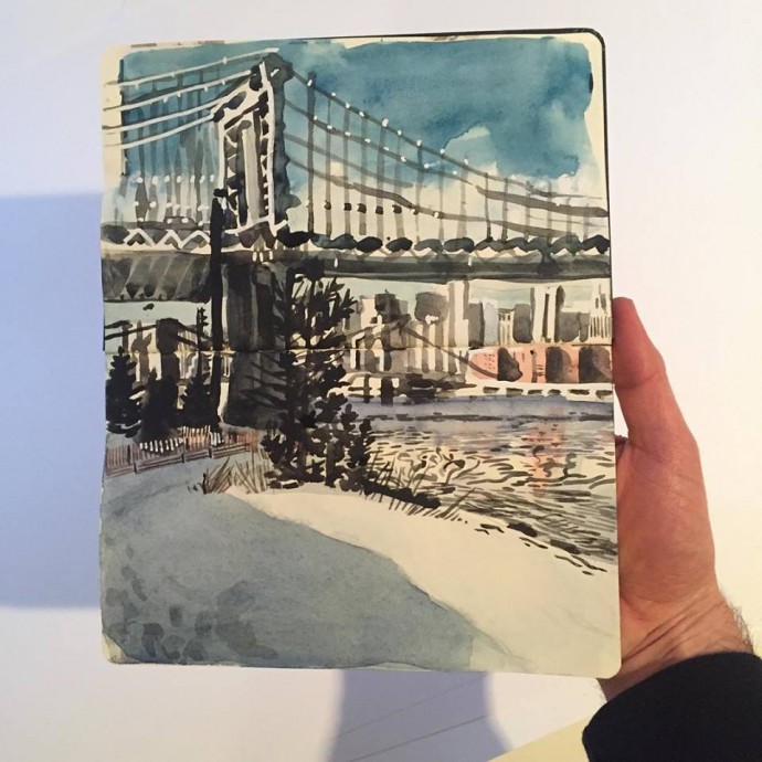 Urban Sketching 101 with Patrick Vale - The Yellow Sparrow