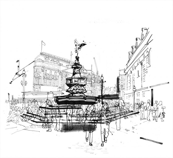 Urban Sketching 101 with Patrick Vale - The Yellow Sparrow